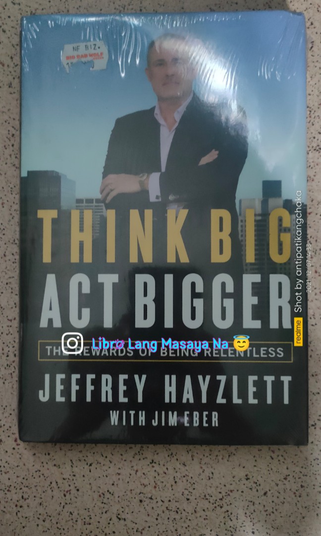 Think Big Act Bigger, Hobbies & Toys, Books & Magazines, Fiction & Non ...