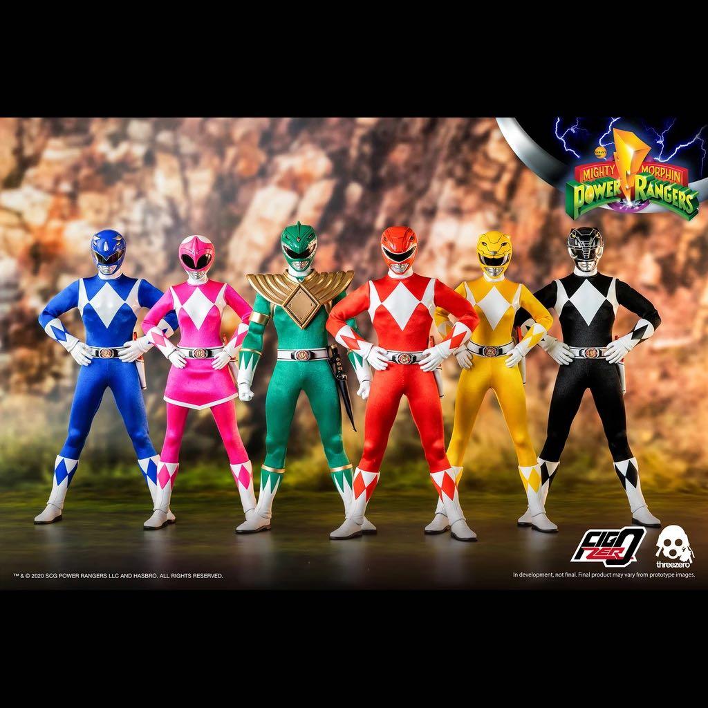ThreeZero Mighty Morphin Power Rangers – 1/6 Scale Collectible Figures, Hobbies & Toys, Toys ...