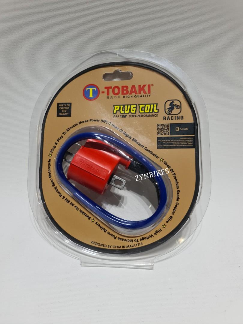 TOBAKI RACING PLUG COIL YAMAHA SPARK 135 LC135 JUPITER X1R, Motorcycles ...