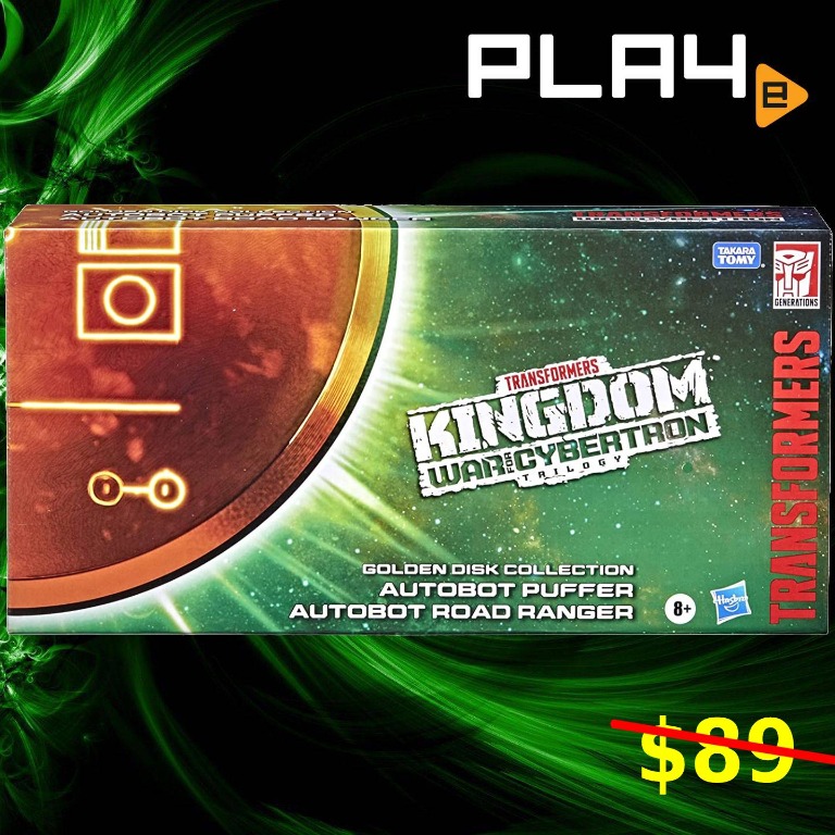 Transformers WFC Golden Disk Autobot Road Ranger and Autobot Puffer ...