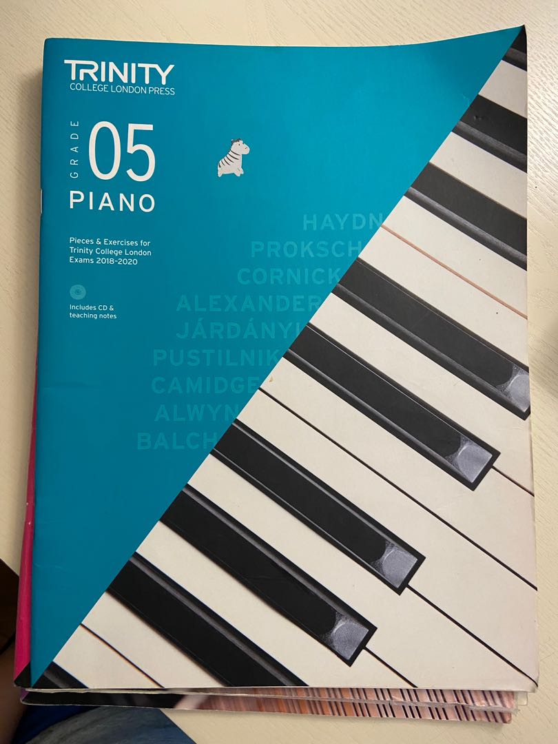 Trinity Grade 5 Piano 2018-2020, Hobbies & Toys, Books & Magazines ...