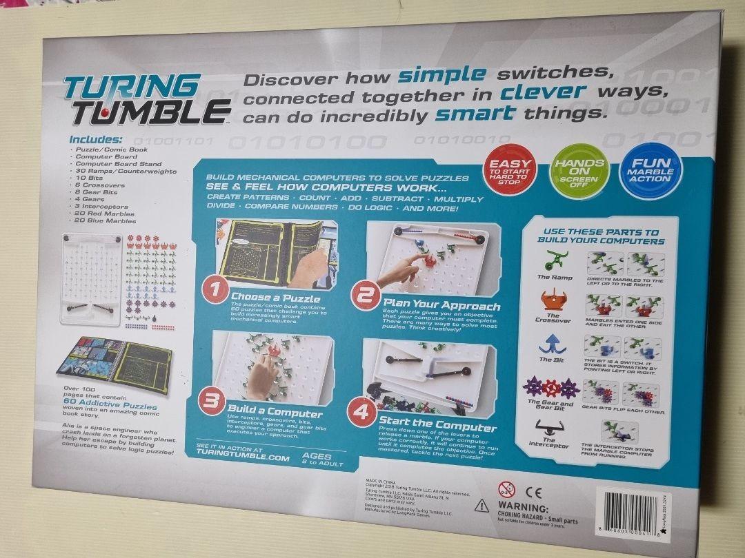 Turing Tumble Puzzle Board Game, Hobbies & Toys, Toys & Games on Carousell