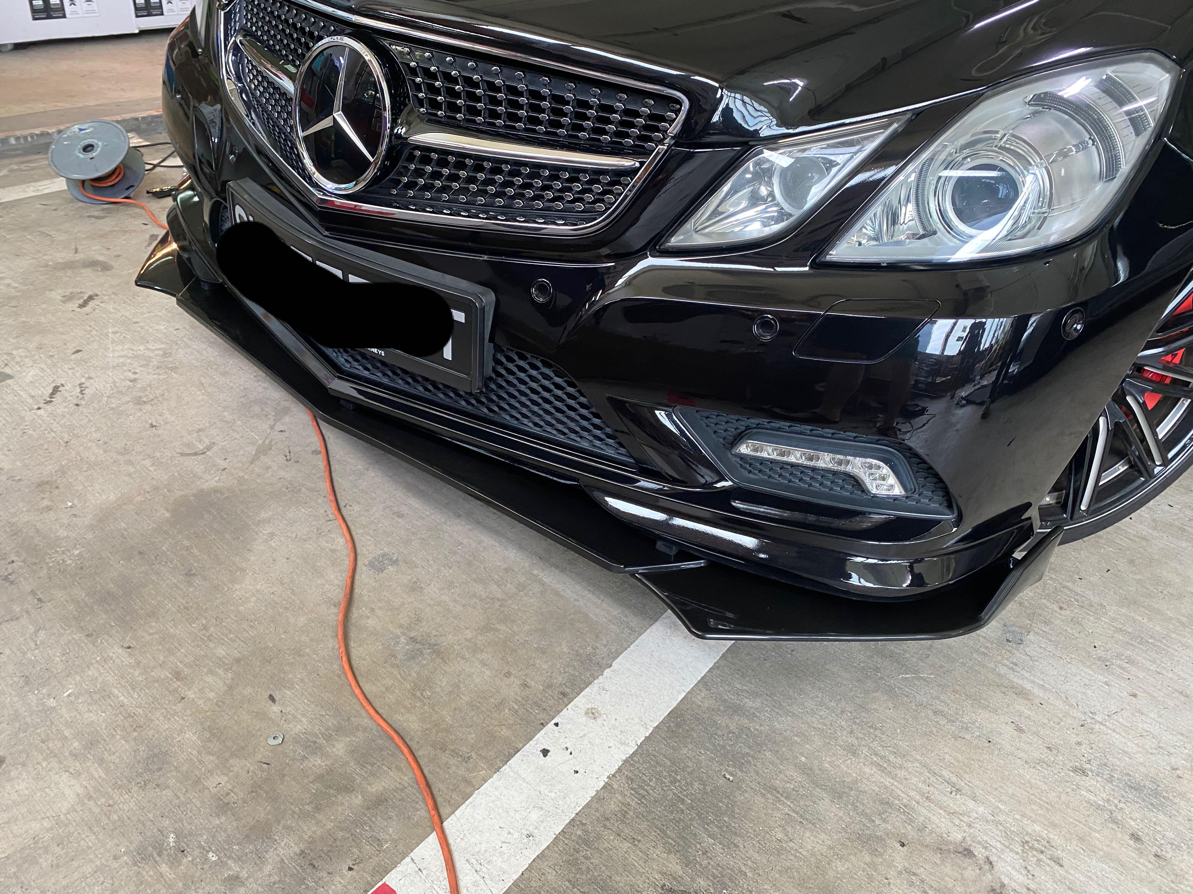 2K+ Review! Universal car front lip bumper bodykit for all cars/BMW ...