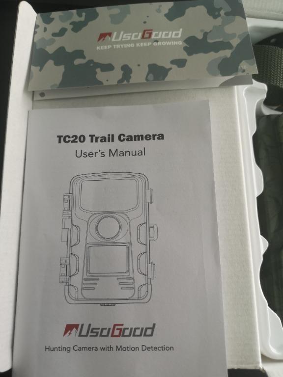 Usogood TC20 Trail Game Camera, Photography, Cameras on Carousell