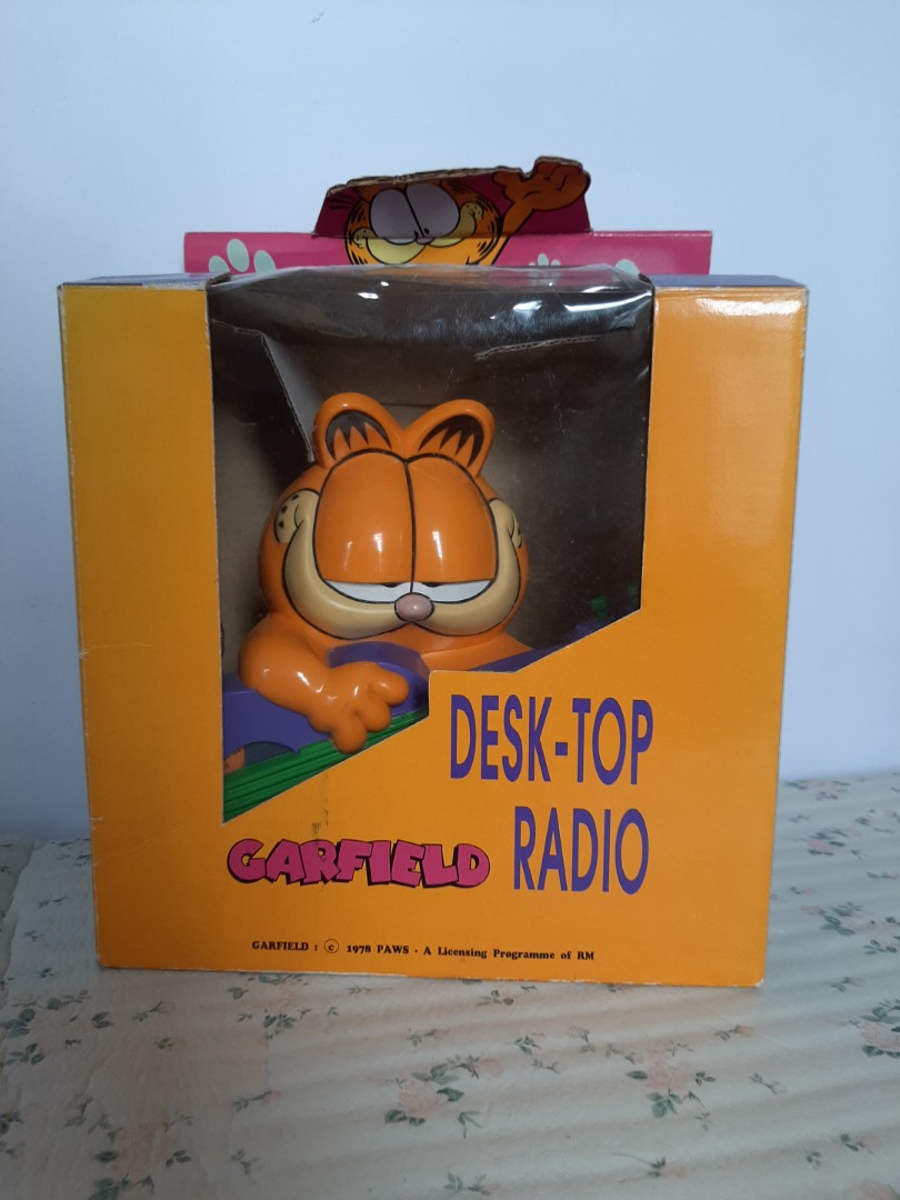 Vintage garfield radio, Hobbies & Toys, Memorabilia & Collectibles ...