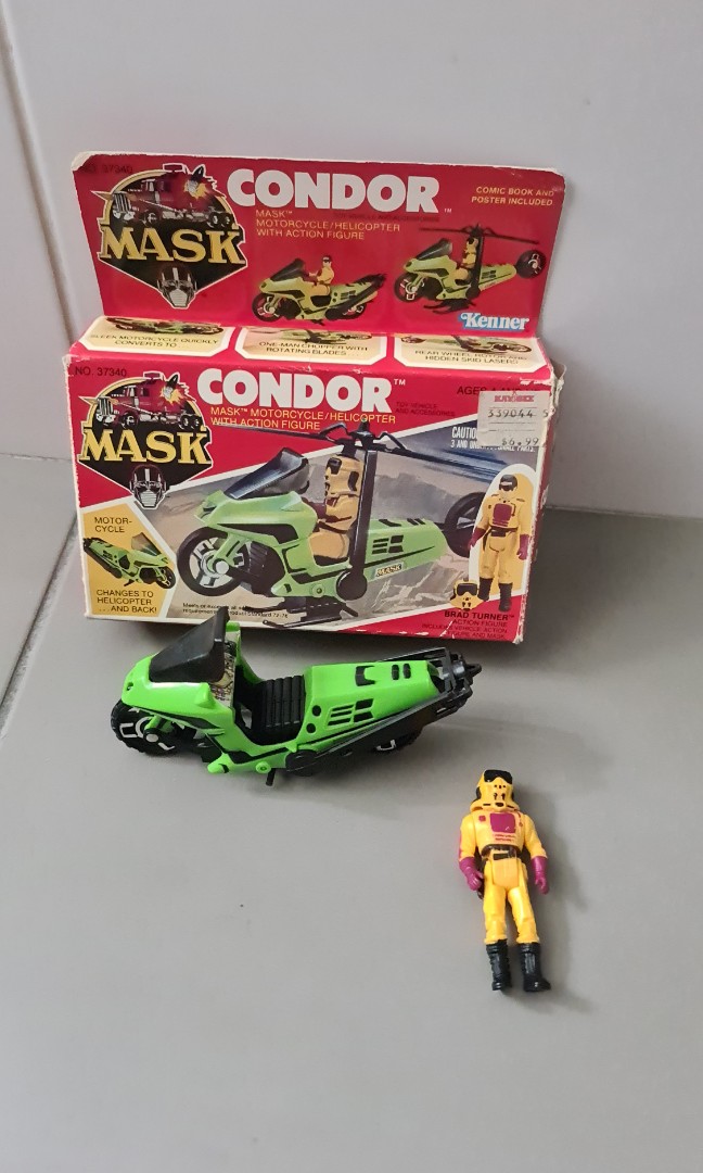 Vintage Kenner M.a.s.k Condor complete with box, Hobbies & Toys, Toys ...