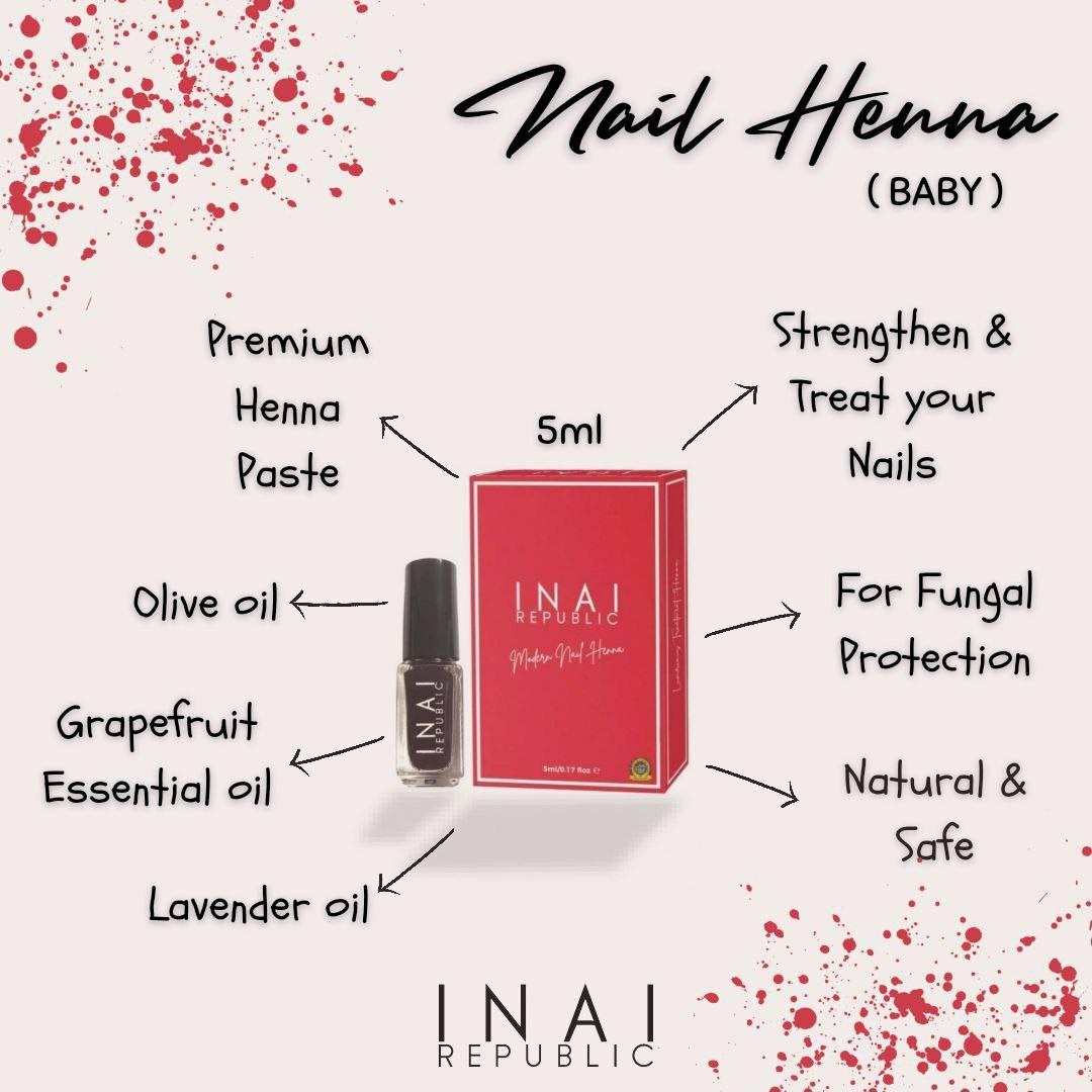 "VIRAL NAIL HENNA INAI REPUBLIC", Beauty & Personal Care, Hands & Nails ...