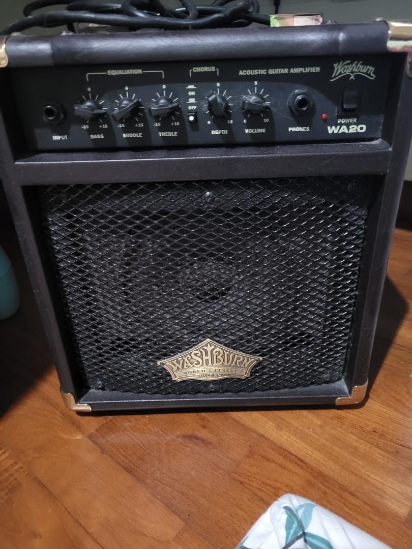 Washburn classic amp (Power WA 20), Audio, Soundbars, Speakers ...