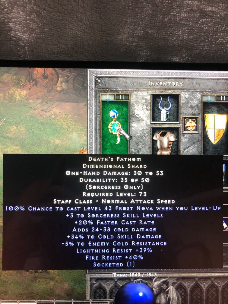 WTS: Sexy death Fathom Diablo 2 d2r, Video Gaming, Gaming Accessories ...