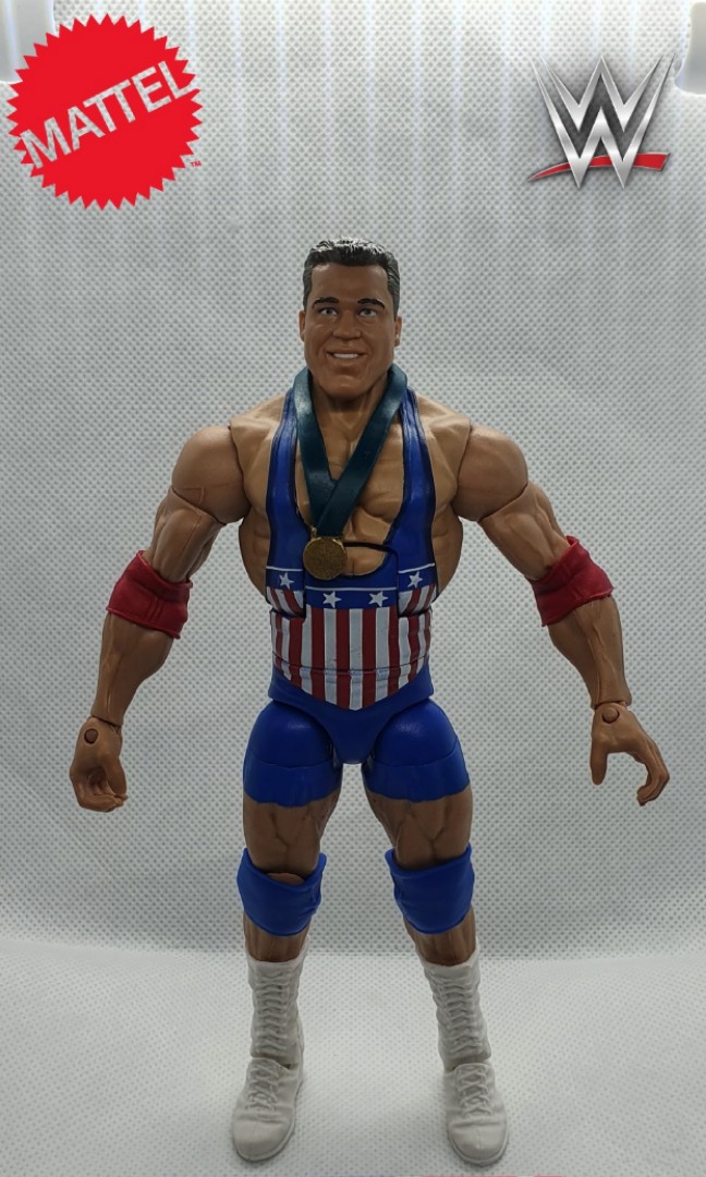 WWE Brand New Kurt Angle Mattel Elite Action Figure, Hobbies & Toys ...