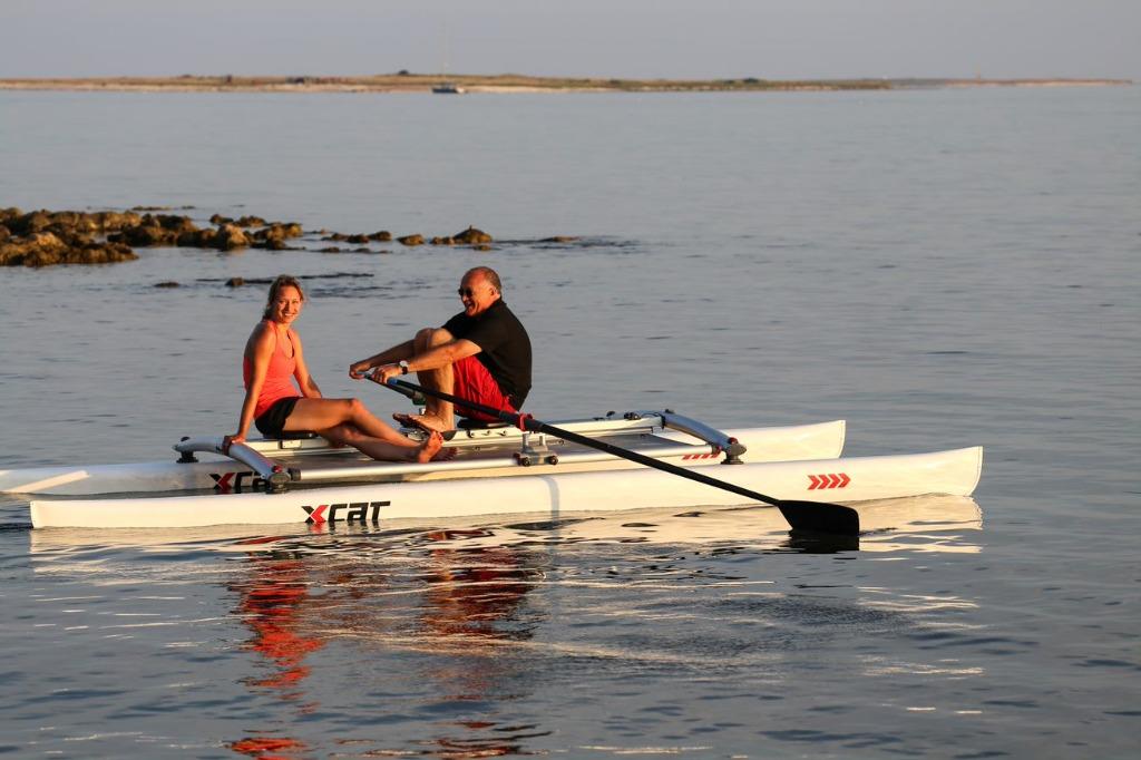 XCAT ROW XCAT RowMotion catamaran Boat Multi-Sport-Catamaran Sailing ...