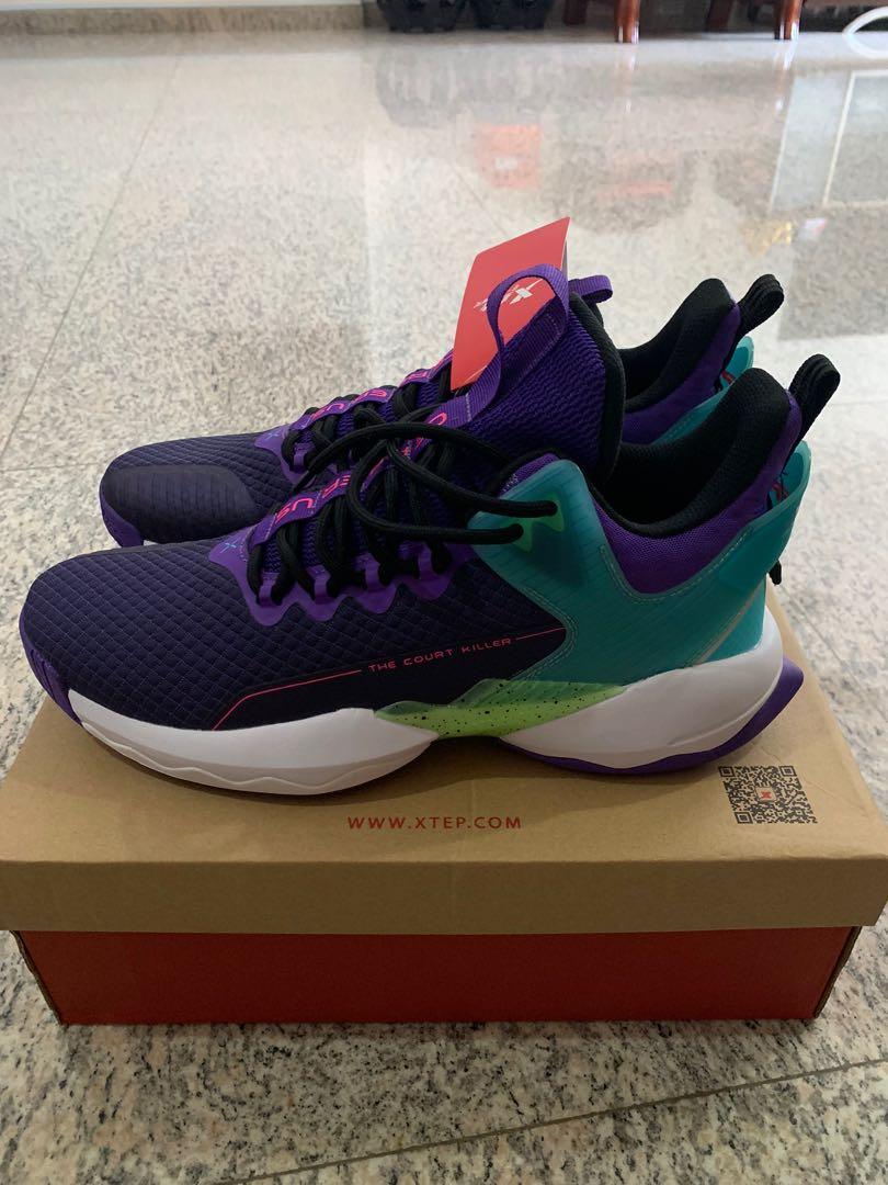 Xtep Jeremy Lin Series Men High-top Mesh Basketball Shoe, Sports ...
