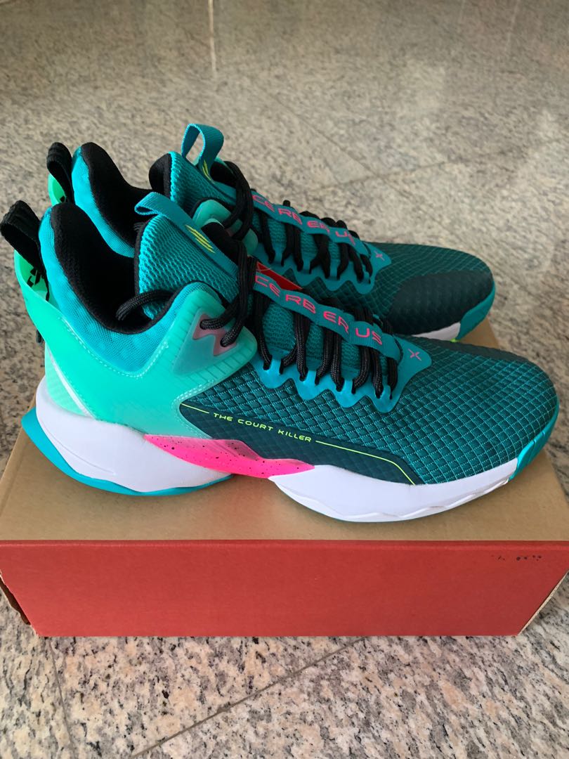 Xtep Jeremy Lin Series Top-mesh Basketball Shoe, Sports Equipment ...