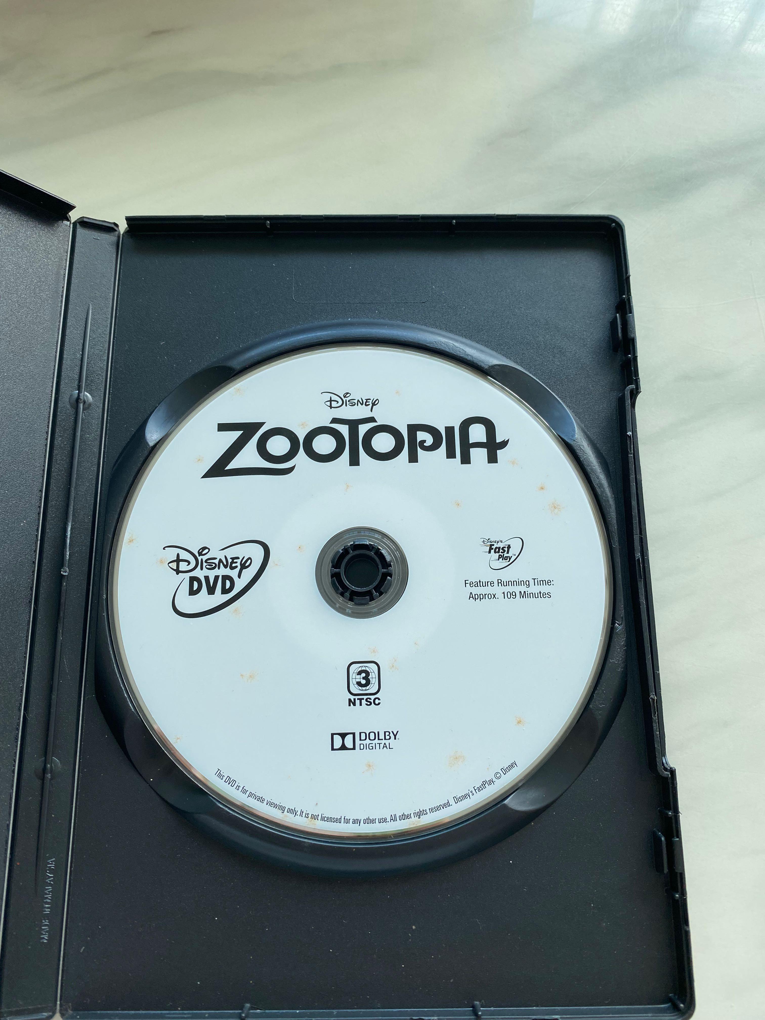 Zootopia, Hobbies & Toys, Music & Media, CDs & DVDs on Carousell