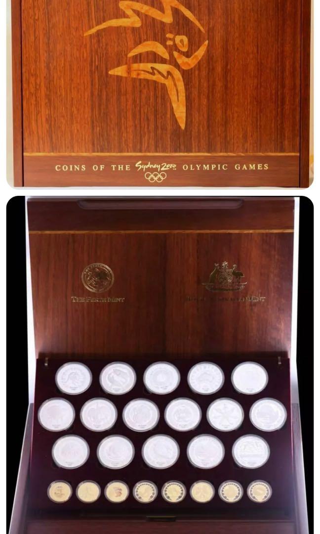 (122) 2000 Sydney Olympic Gold and Silver Millennium Collection ...