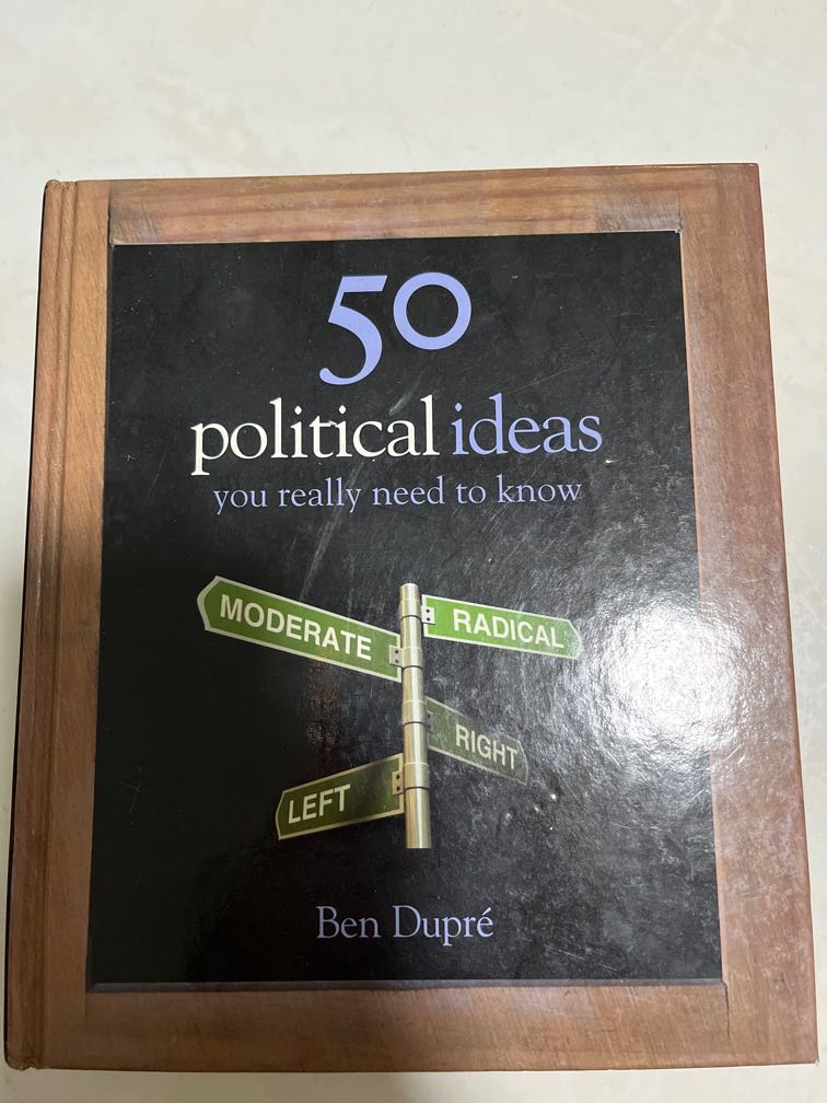 50 Political Ideas you really need to know, Hobbies & Toys, Books ...
