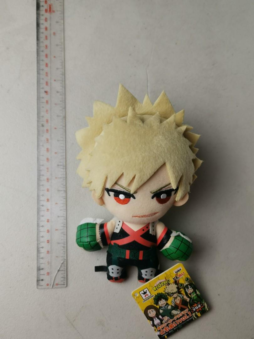 7" My Hero Academia Bakugo Plush Banpresto Stuffed Toy, Hobbies & Toys ...