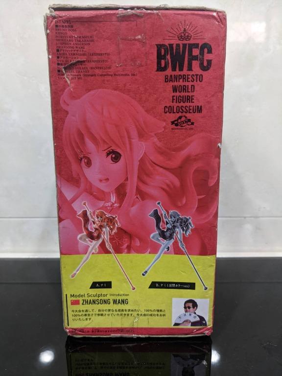 全新 金證 日版 海賊王 航海王 OnePiece BWFC 2017 娜美 造形王 世界大會 頂上決戰 世界大賽 旗袍 原型師 究極表現力 原型師 內袋未拆, 興趣及遊戲, 玩具與遊戲在旋轉拍賣