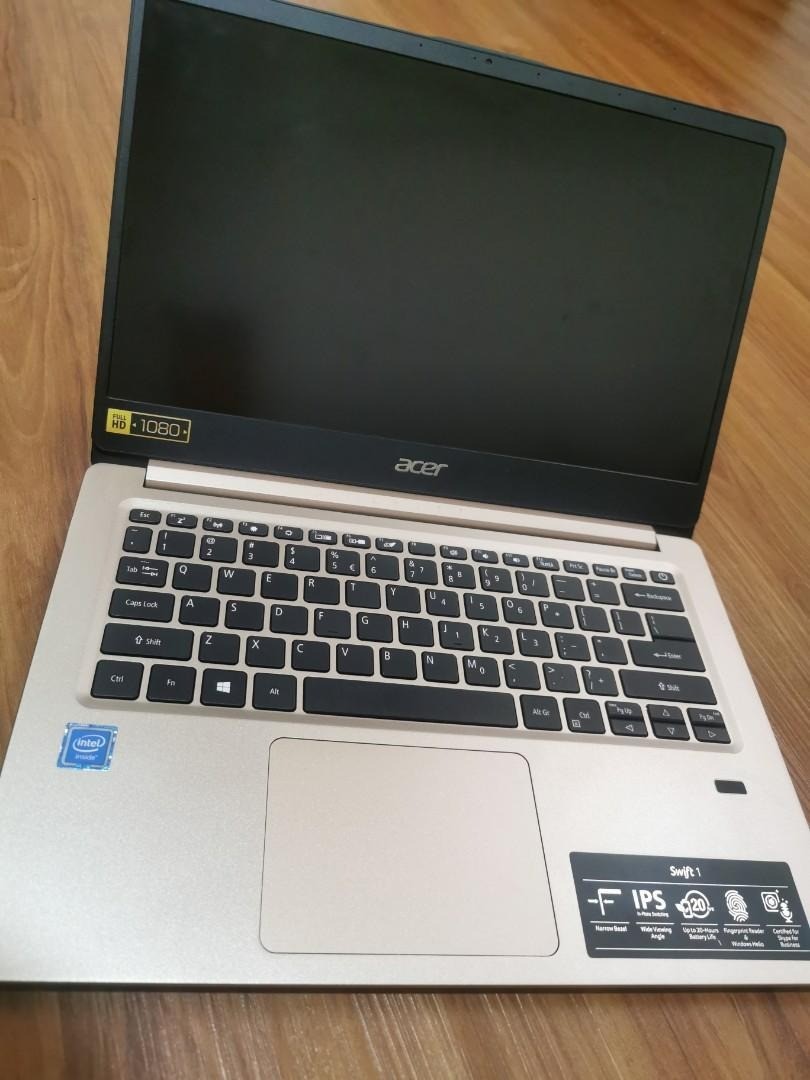Acer Laptop Swift 1 (Rose gold), Computers & Tech, Laptops & Notebooks ...