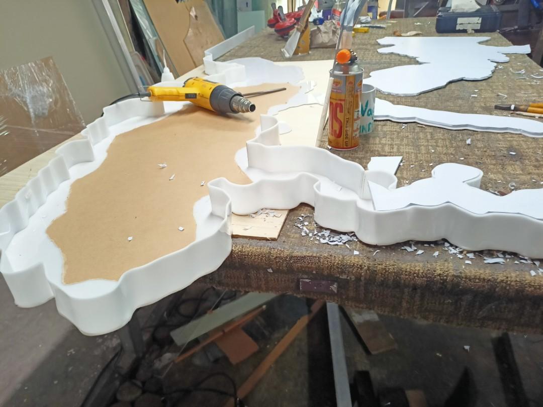 Acrylic signage build up, Furniture & Home Living, Furniture, Other ...