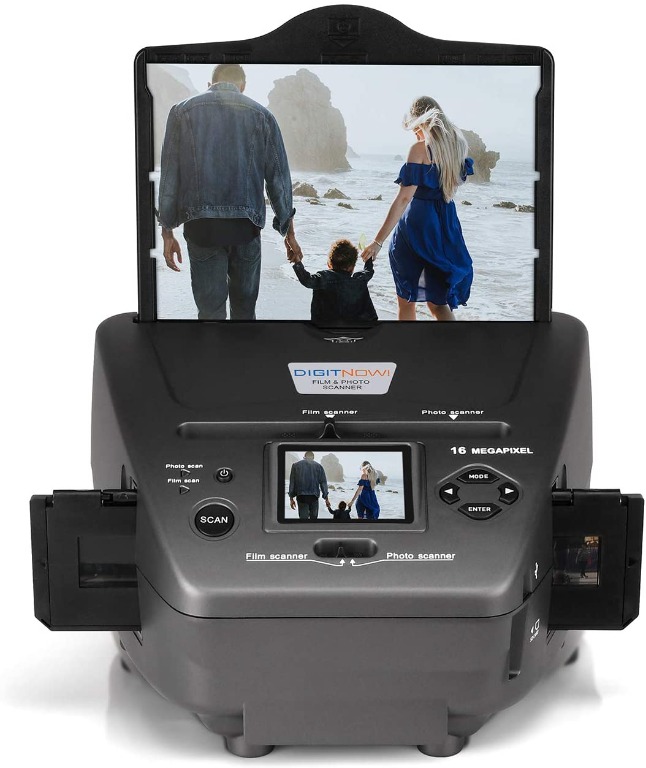 All-in-One High Resolution 16MP Film Scanner, with 2.4" LCD Screen ...
