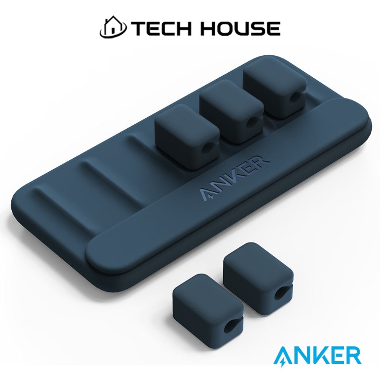 Anker Cable Management, Magnetic Cable Holder, Desktop Multipurpose ...