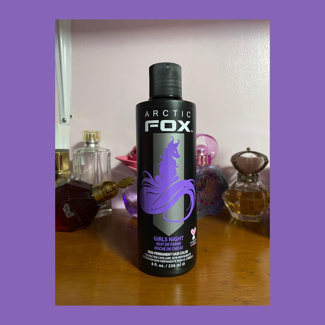 Arctic Fox Girls Night Semi Permanent Hair Dye (Lavander), Beauty ...
