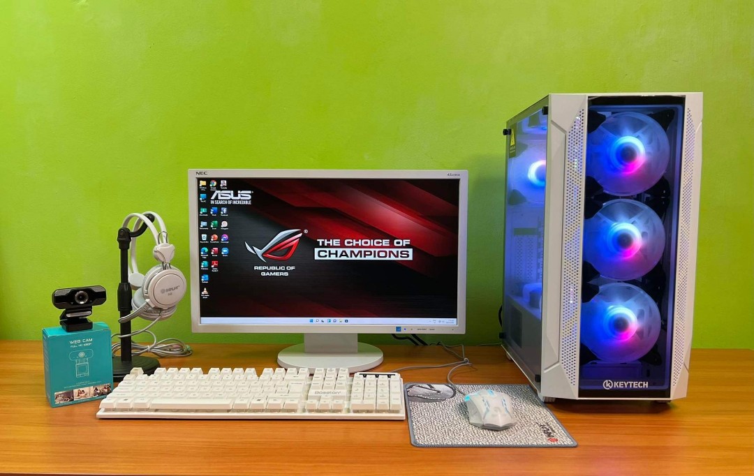 ASUS Desktop Set Complete Package i3 8t.Gen 16Gb.Ram,500Gb.HDD,120Gb ...
