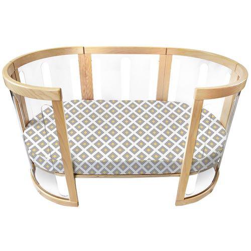 Babyhood Kaylula Sova Cot Clear 5 in 1 - Beech, Babies & Kids, Baby ...