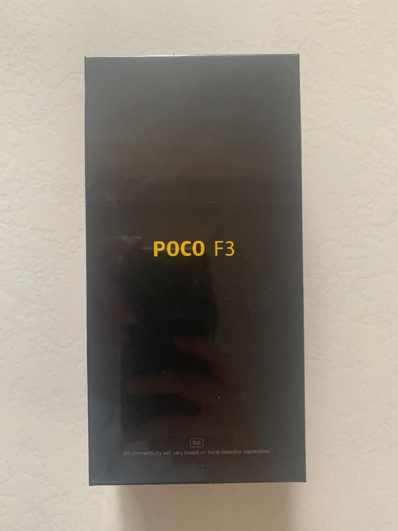 BNIB POCO F3 5G 8GB/256GB (Midnight Black) Sealed with Local Warranty, Mobile Phones & Gadgets ...
