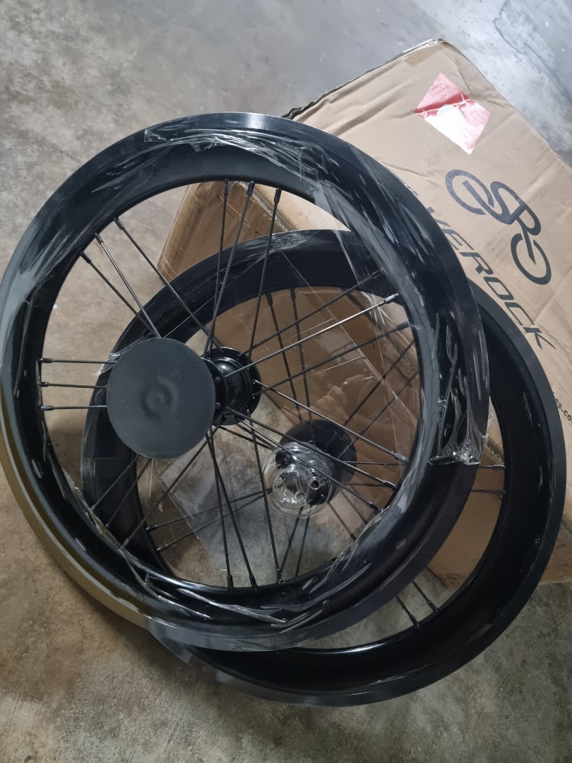 [Brand New] Silverrock 16" 349 wheelset, Sports Equipment, Bicycles ...