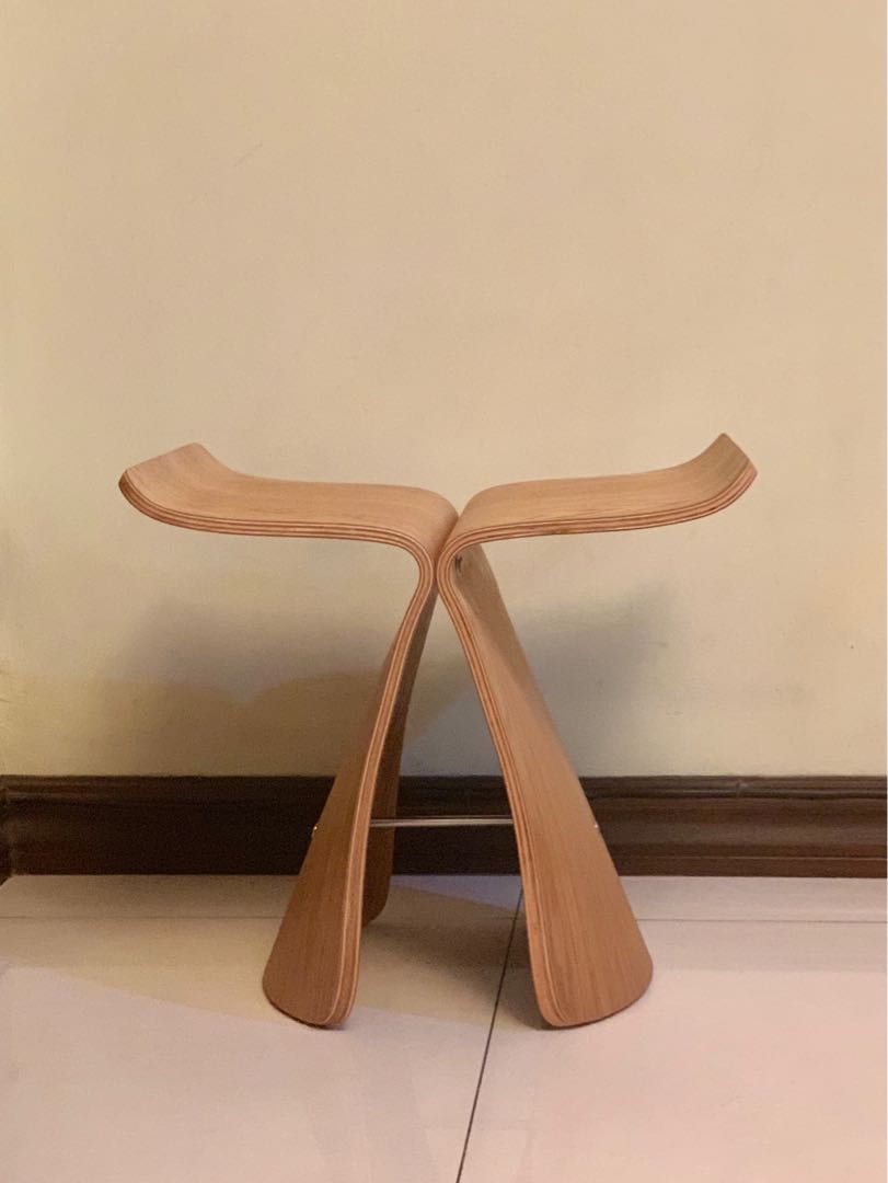 Brand New Wooden Butterfly Stool | Vitra Sori Yanagi Designer Replica ...