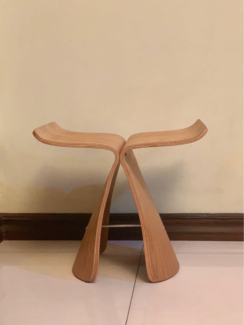 Brand New Wooden Butterfly Stool | Vitra Sori Yanagi Designer Replica ...