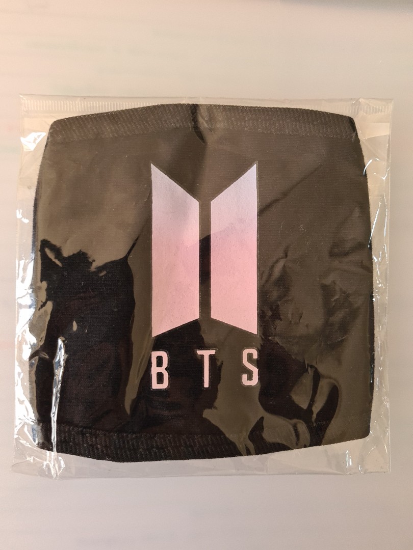 BTS Mask with BTS Logo, Hobbies & Toys, Memorabilia & Collectibles, K ...