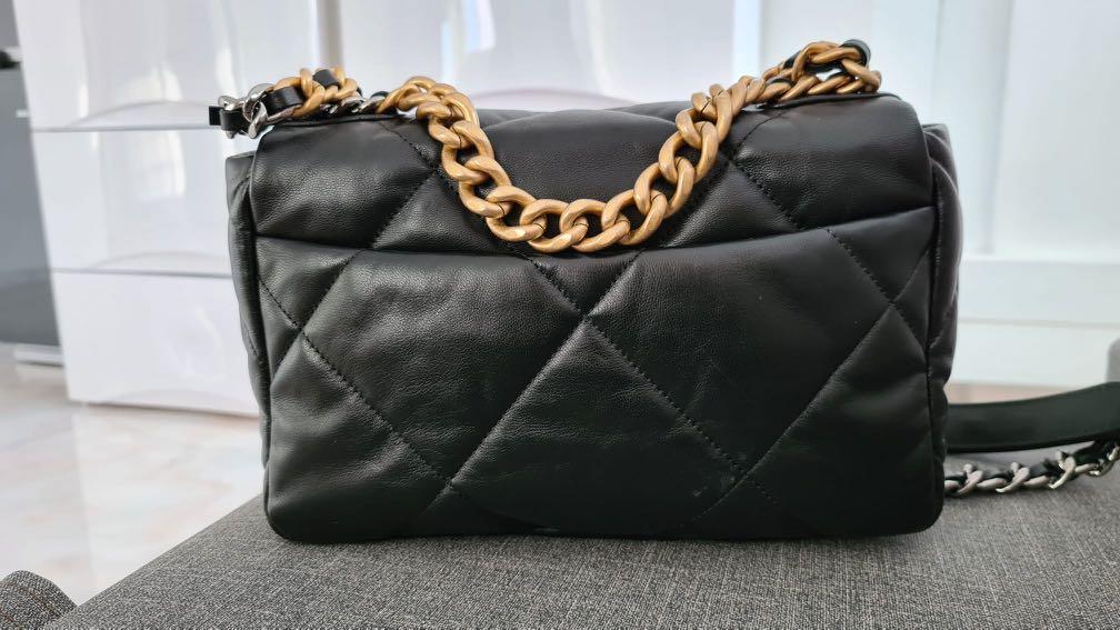 Chanel 19 Small Size in Black, Women's Fashion, Bags & Wallets ...
