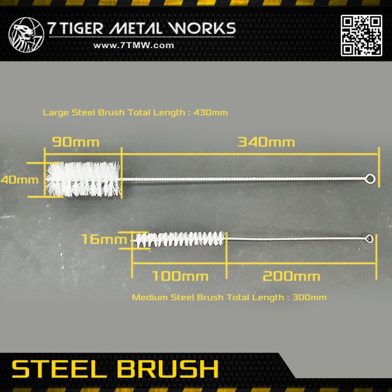 Chemical Anchor Bolt Hole cleaning Steel Brush, Commercial & Industrial ...