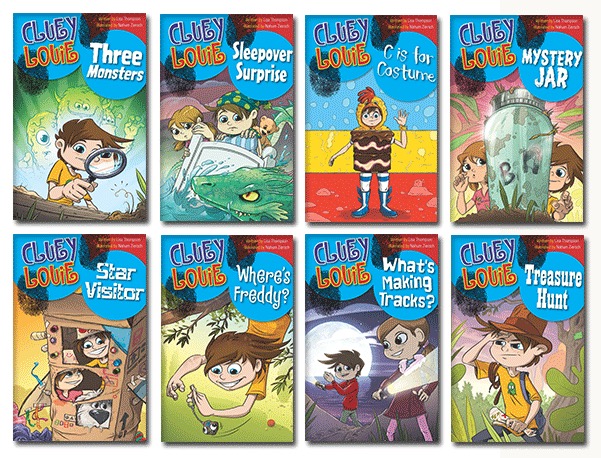 Children Storybook set: Tales of Cluey Louie (Set of 8 books), Hobbies ...