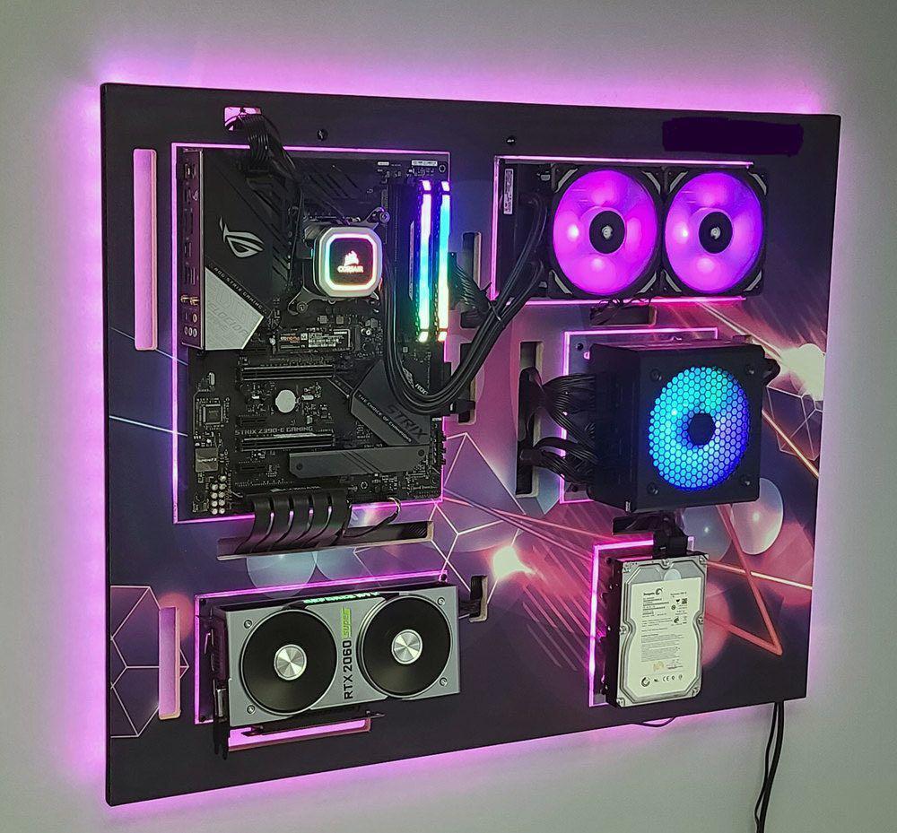 CPU BattleStation Wall Mount Kit, Computers & Tech, Parts & Accessories ...