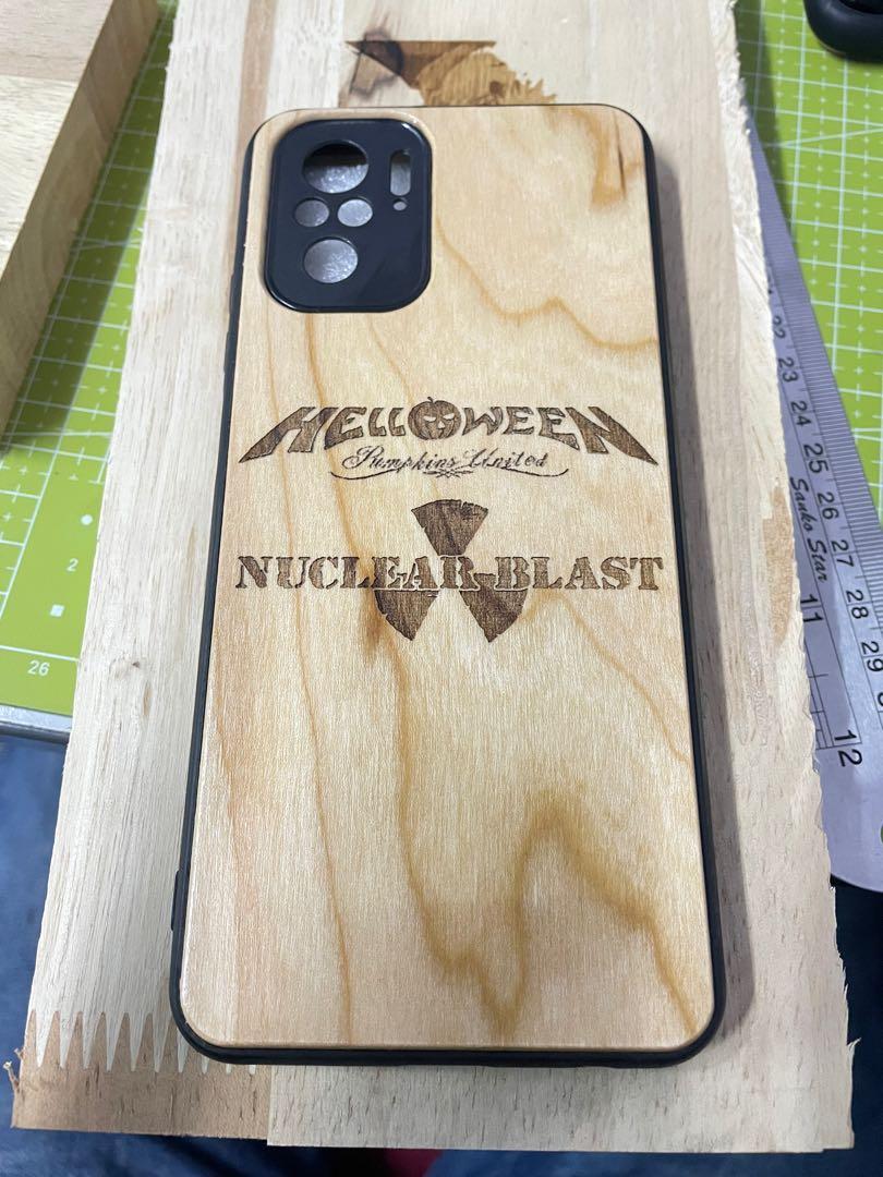 Custom wooden case engraving, Mobile Phones & Gadgets, Mobile & Gadget ...