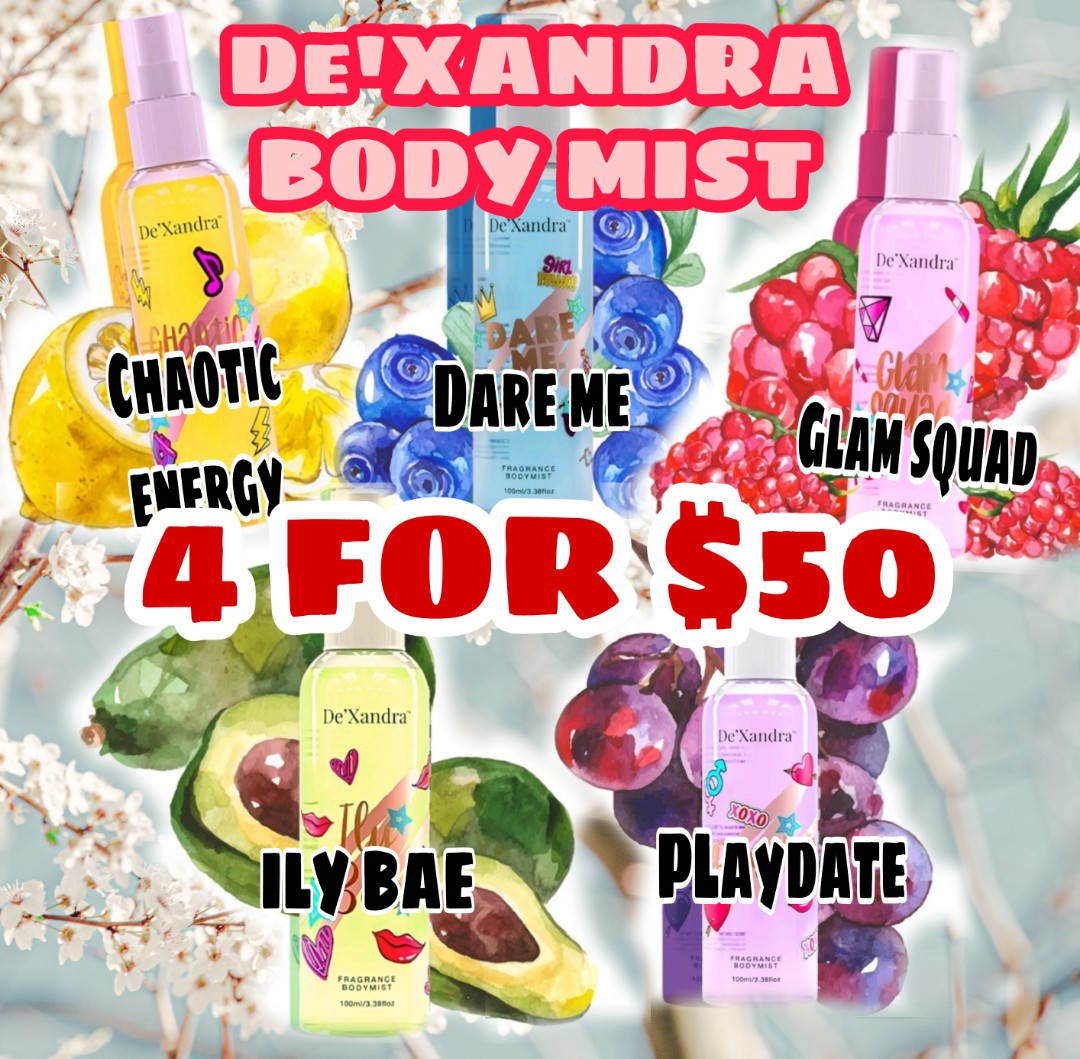 Dexandra Body Mist 100ml, Beauty & Personal Care, Fragrance ...