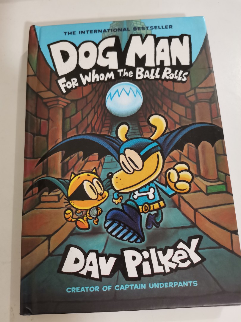 Dog Man - For Whom the Ball Rolls - Dave Pilkey, Hobbies & Toys, Books ...