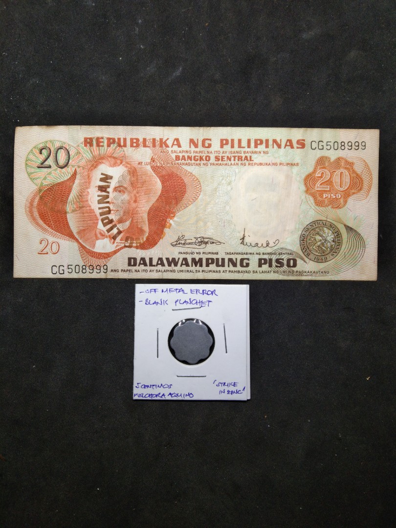 Error Bills, Hobbies & Toys, Memorabilia & Collectibles, Currency on ...