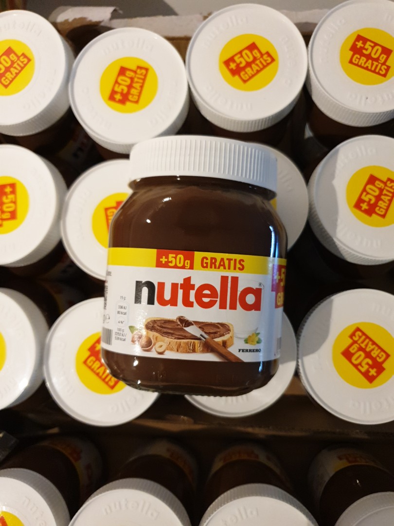 Ferrero Nutella 500g+50g, Food & Drinks, Packaged & Instant Food on ...
