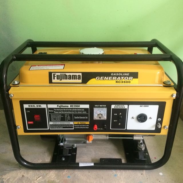 Fujihama KC3500 Portable Gasoline Generator, Commercial & Industrial ...