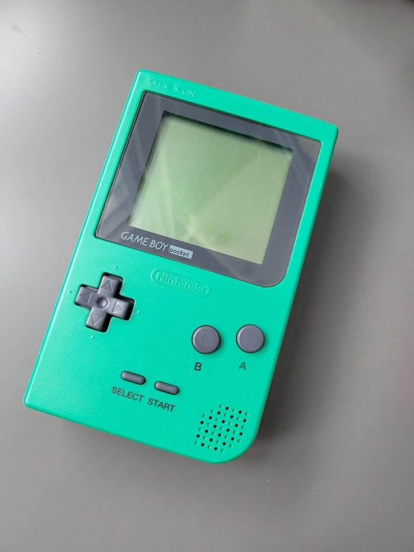 Gameboy Pocket (Green) Nintendo Game Boy console, Video Gaming, Video ...