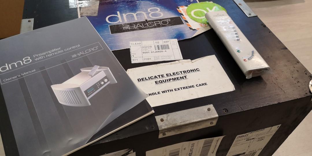 Halcro DM8 pre-amp, Audio, Soundbars, Speakers & Amplifiers on Carousell