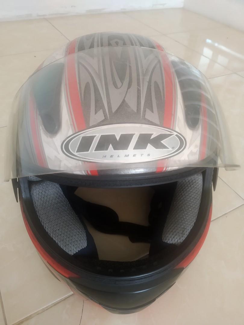 Helm ink ukuran L, Motor di Carousell