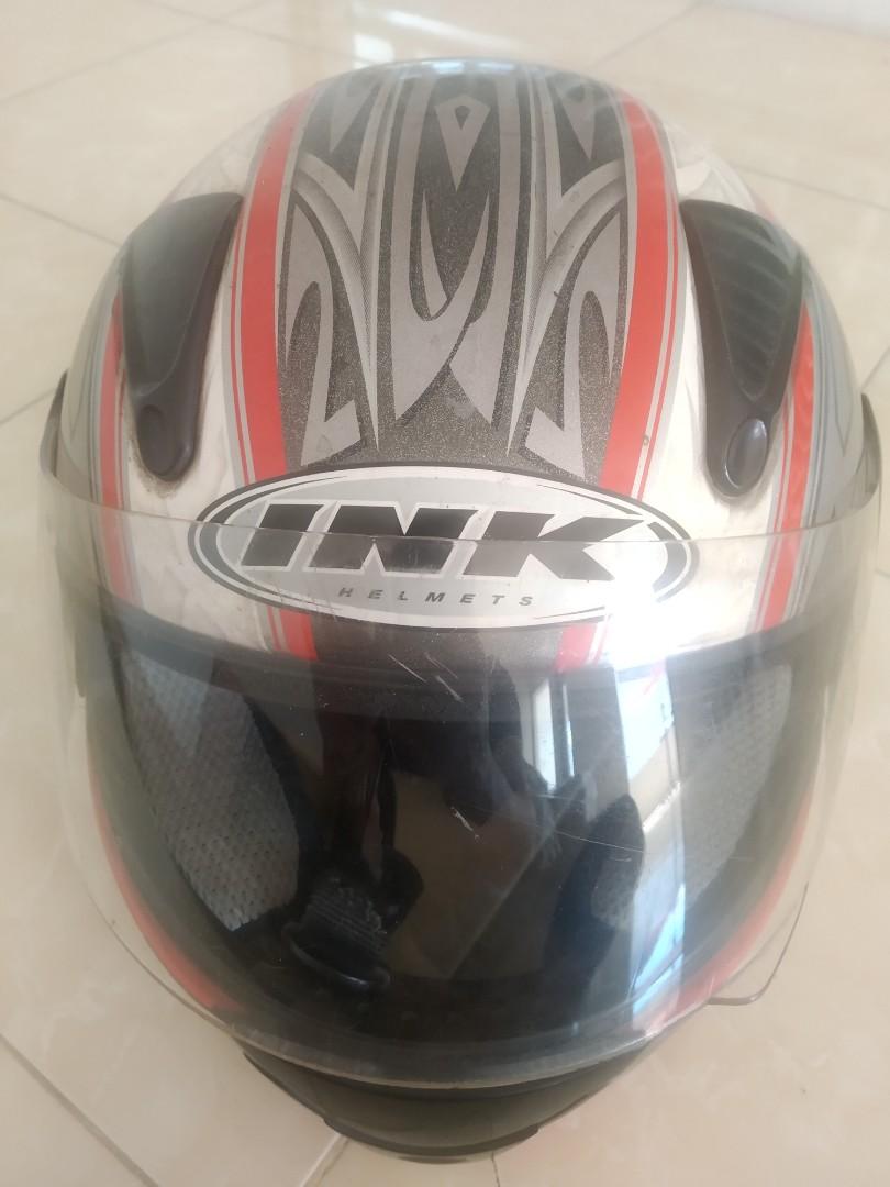 Helm ink ukuran L, Motor di Carousell