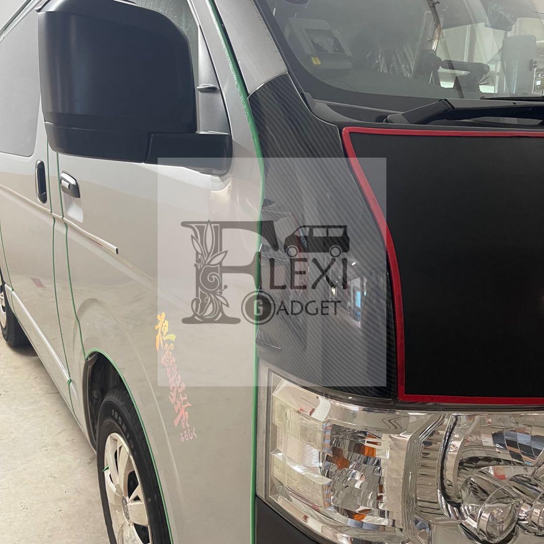 Hiace 4D Front Fender Trim Chrome/ Hiace Pillar Cover / Toyota Hiace ...