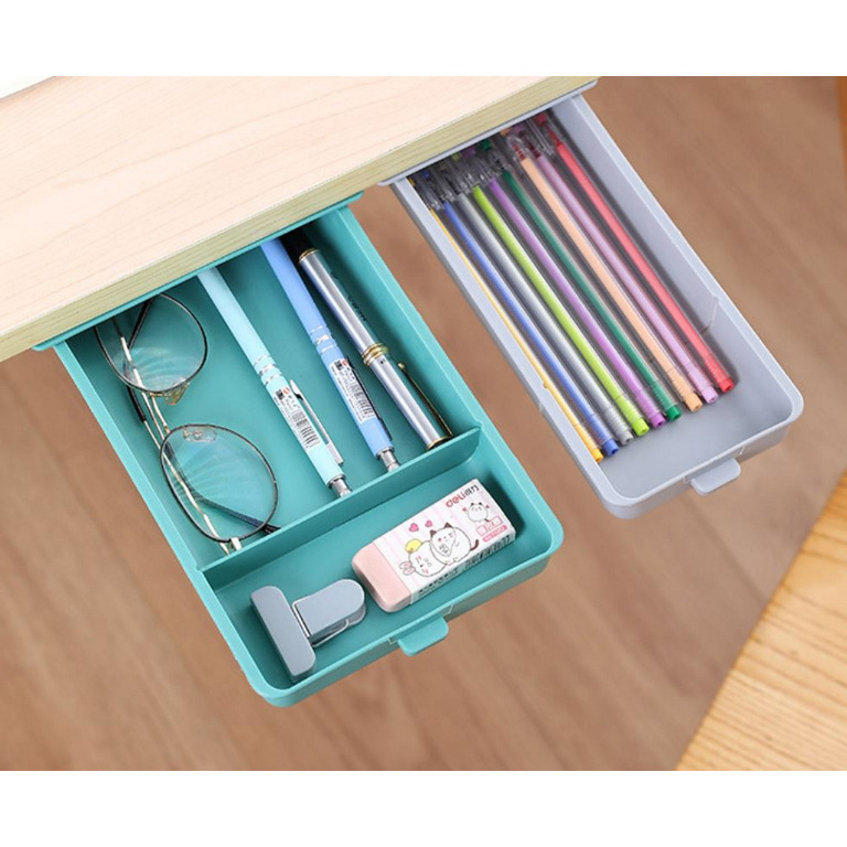 Hidden Drawers Under Desk - Space saving & tidy up workspace, Hobbies ...